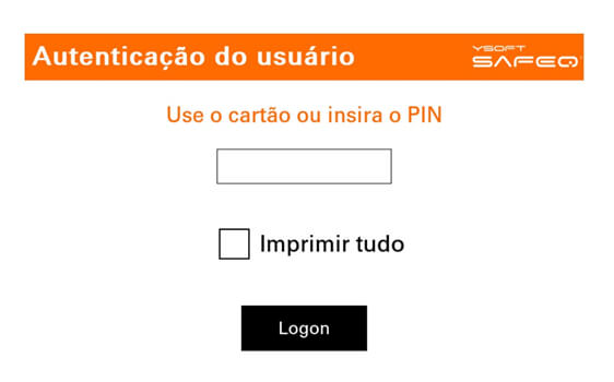 Autenticação para impressão, cópias ou digitalização seguras - IBSolution